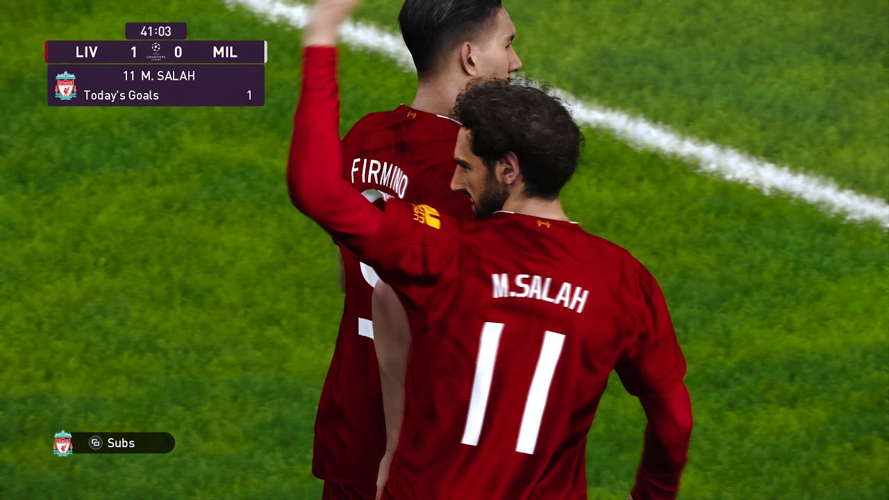 Efootball PES 2020 Liverpool vs Milan. PESUniverse V1 – Official HD ...