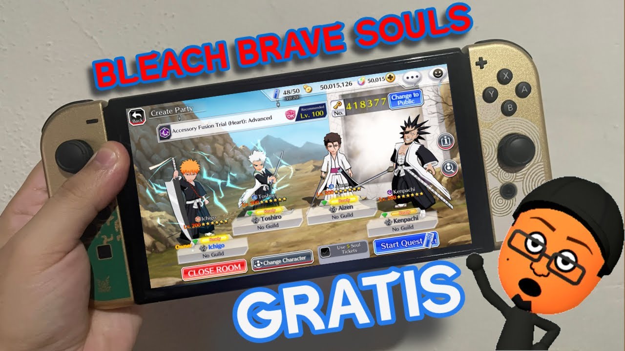 🤯 Así es Bleach Brave Souls para NINTENDO SWITCH completamente GRATIS 🤯 ...