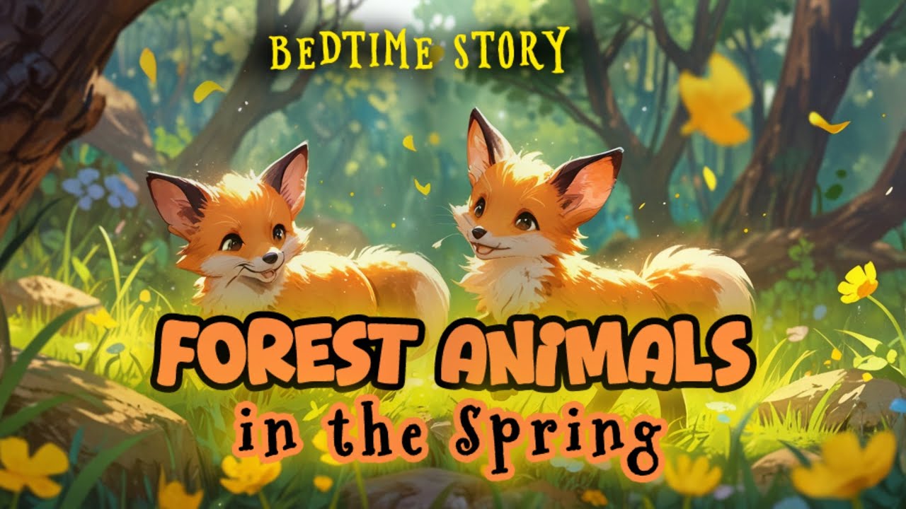Good night, Forest Animals in the Spring 🌸🦊 THE IDEAL COZY Bedtime ...