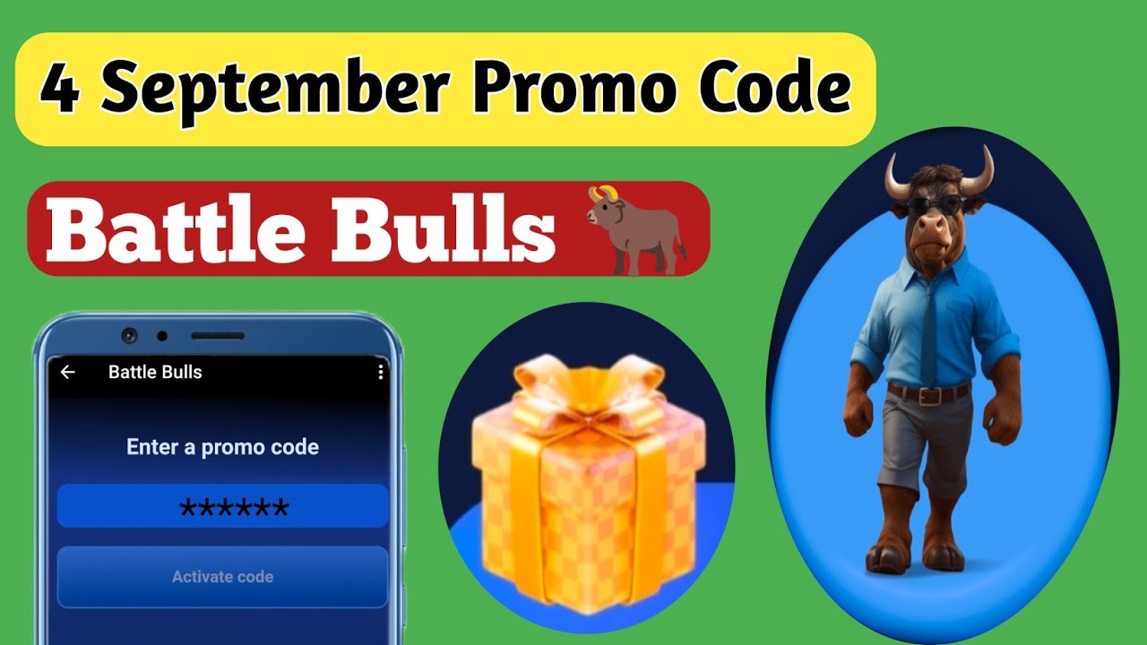 Battle Bulls Today Promo Code | Battle Bulls 4 September Promo Code ...