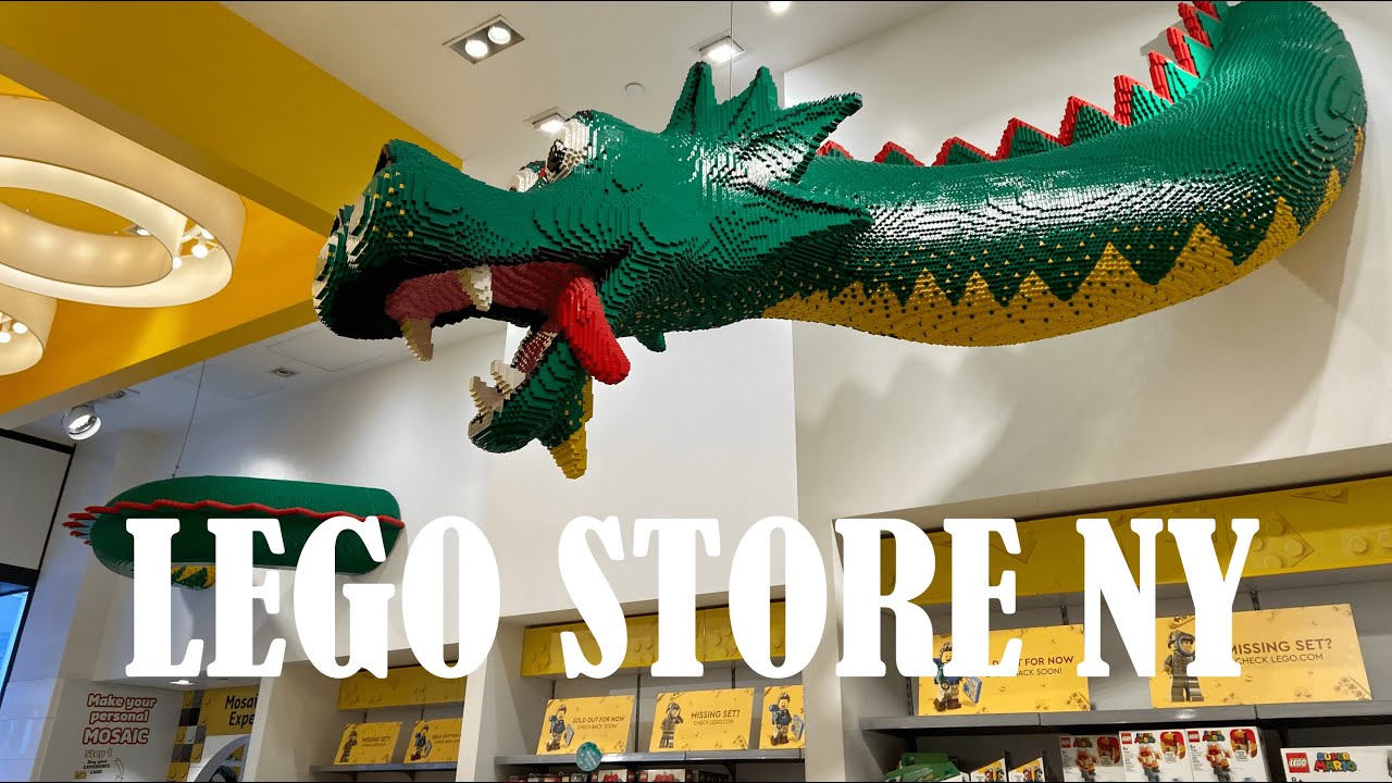 Lego Store | New York | Tour | 2022 | 4K - YouTube