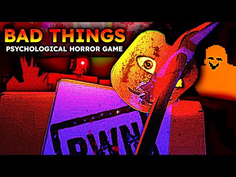 ROBLOX - Bad Things - SCENE 1 TO 16 - [Full Walkthrough]