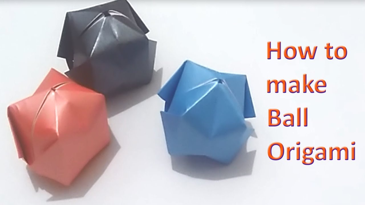 Ball Origami - YouTube