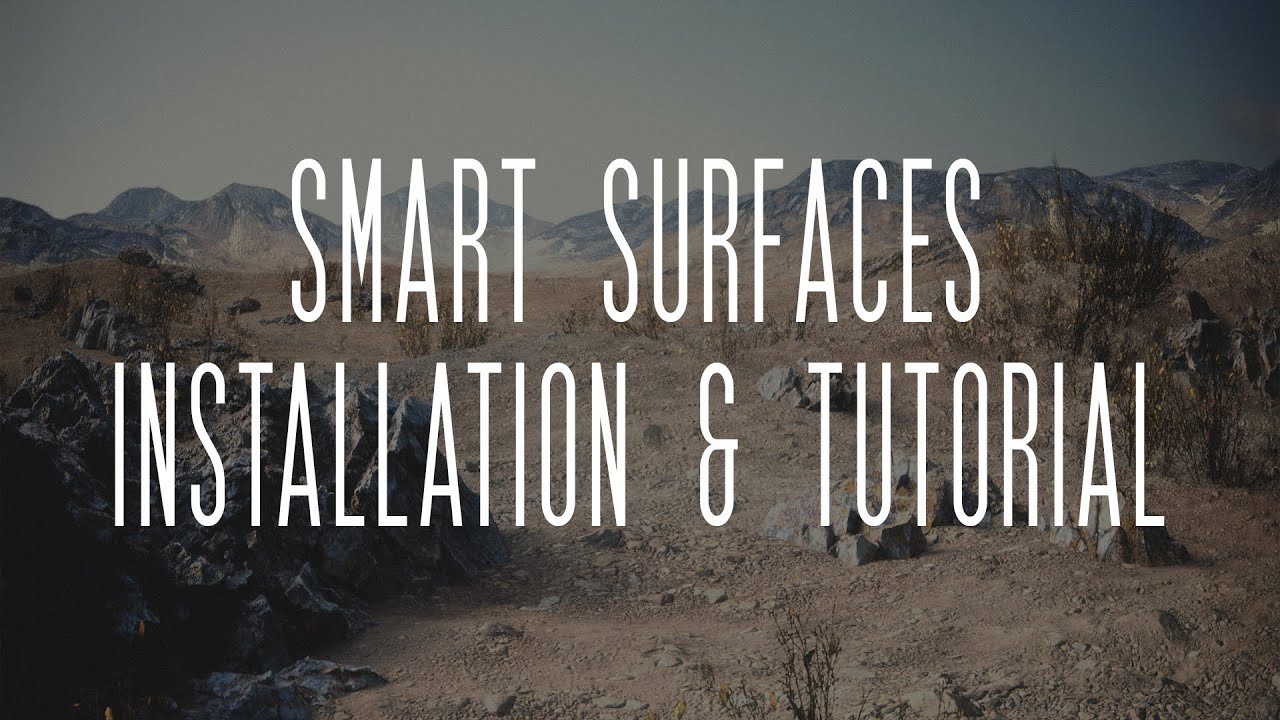 Smart Surfaces Volume 1 Installation and Tutorial - YouTube