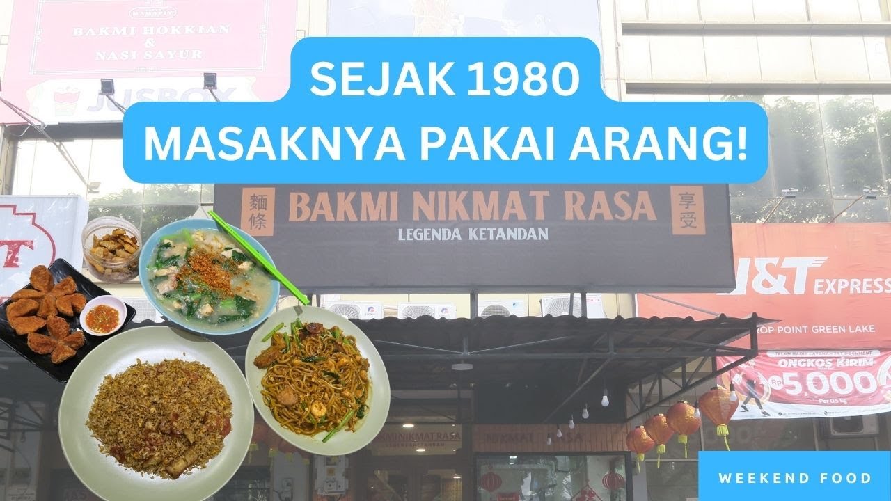 CHINESE FOOD LEGEND VIRAL DI GREEN LAKE | BAKMI NIKMAT RASA - YouTube