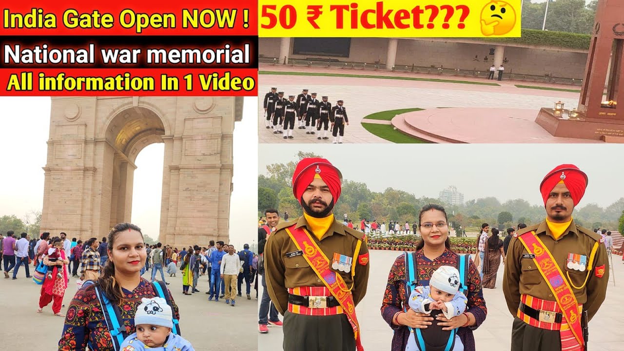 India Gate Delhi - NOW OPEN | India Gate New Look | इंडिया गेट दिल्ली ...