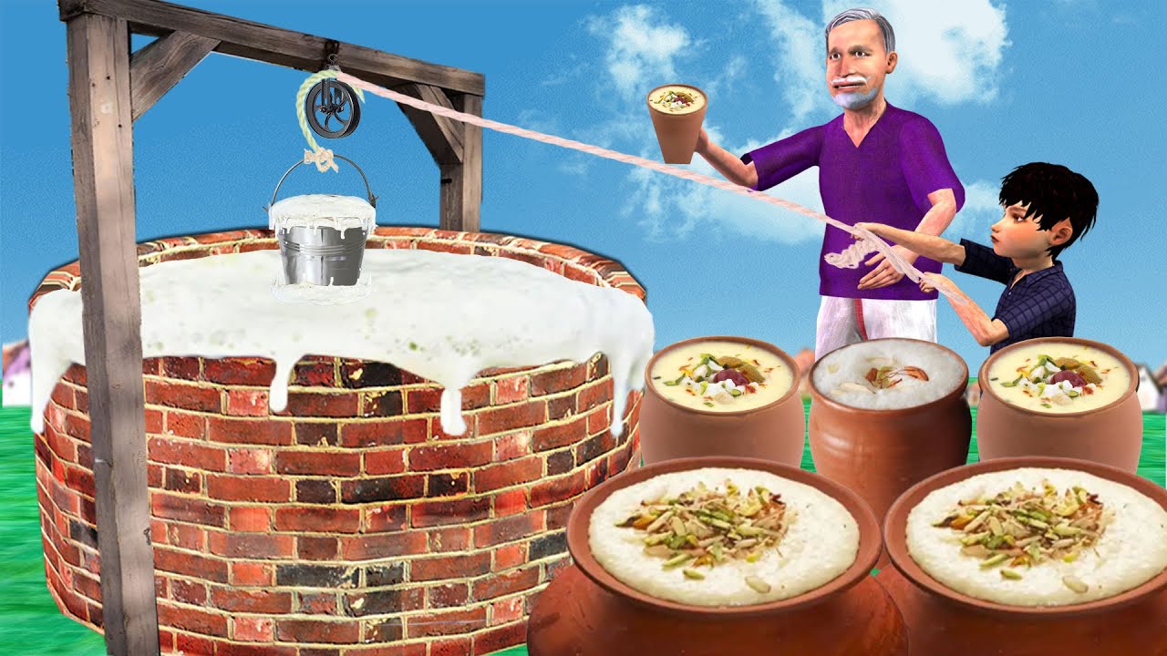 Magical Lassi Well Hindi Kahaniya Hindi Moral Stories Hindi Comedy ...