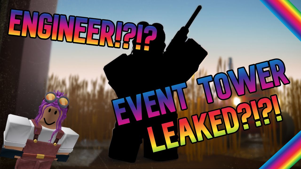 The Duck Event Tower Leaked?!?! (Engineer) - Tower Defense Simulator ...