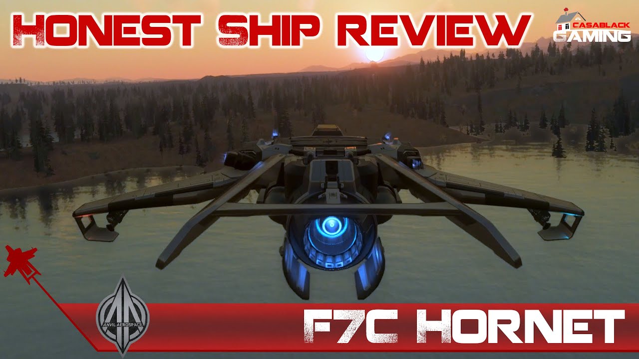 Star Citizen Anvil F7C Hornet Honest Vehicle Review & Tour - YouTube
