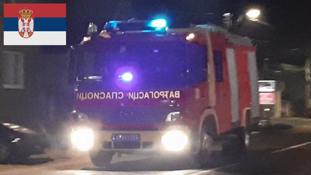 My Local Firefighters Responding Three Times | FRB Belgrade - YouTube