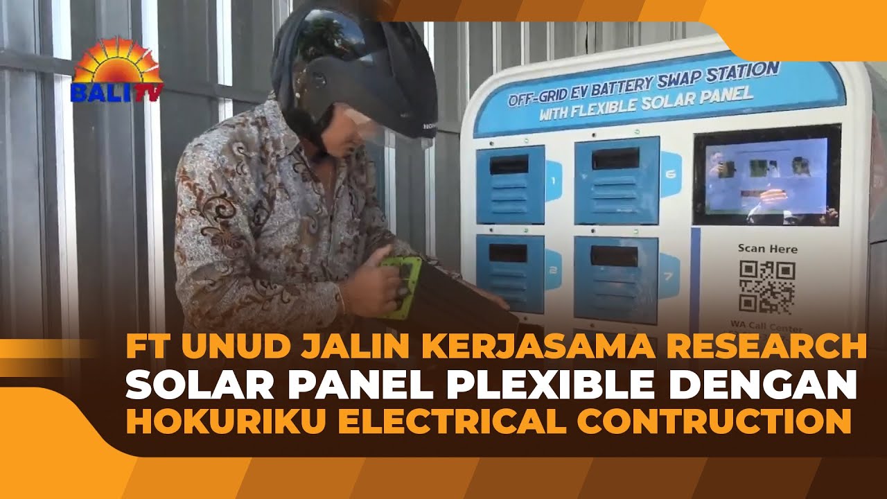 FT UNUD JALIN KERJASAMA RESEARCH SOLAR PANEL PLEXIBLE DENGAN HOKURIKU ...