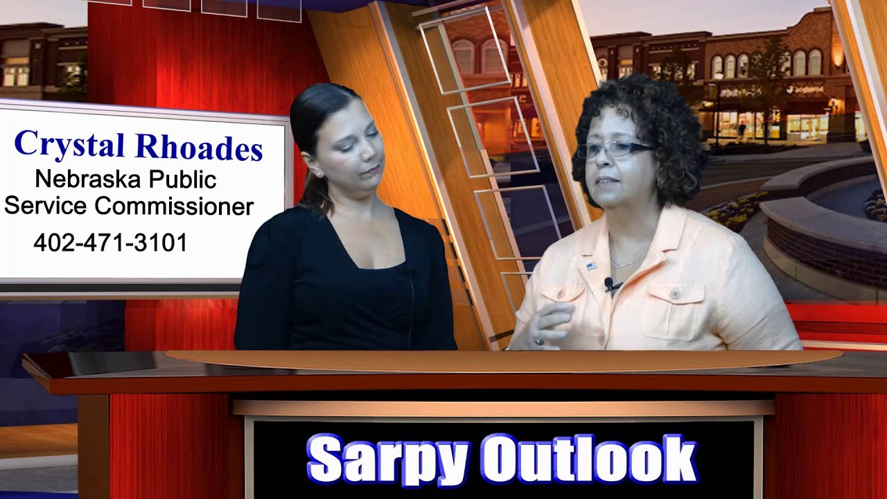 Sarpy Outlook - Commissioner Crystal Rhoades - YouTube