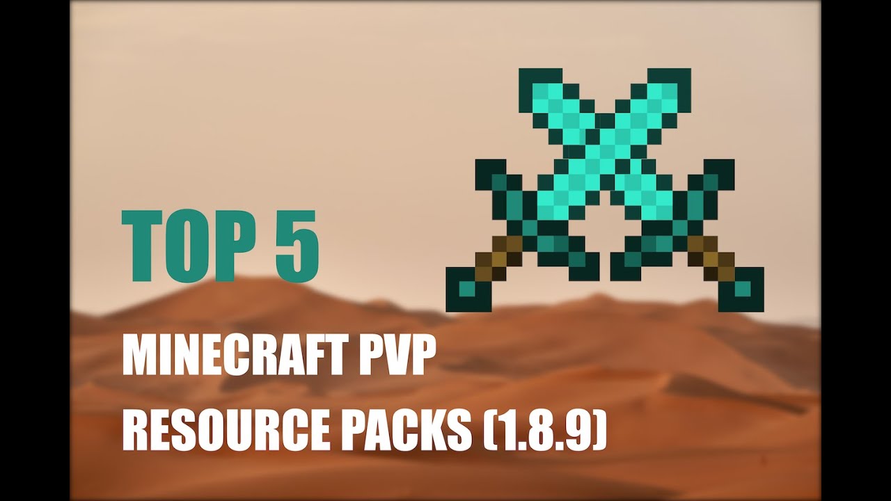 Top 5 BEST PvP Resource Packs | Minecraft 1.8.9 - YouTube