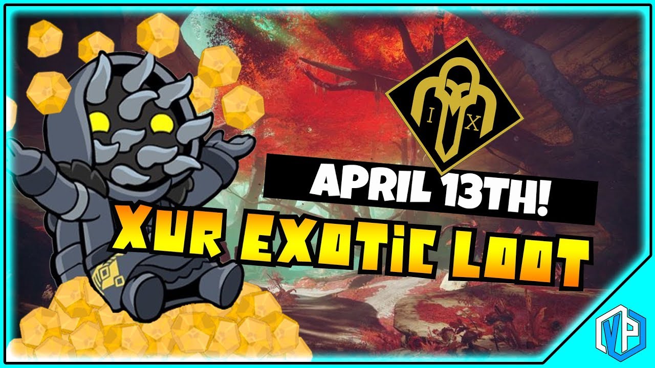 Destiny 2 | XUR LOCATION & EXOTICS! - Exotic Weapon, Armor Inventory ...