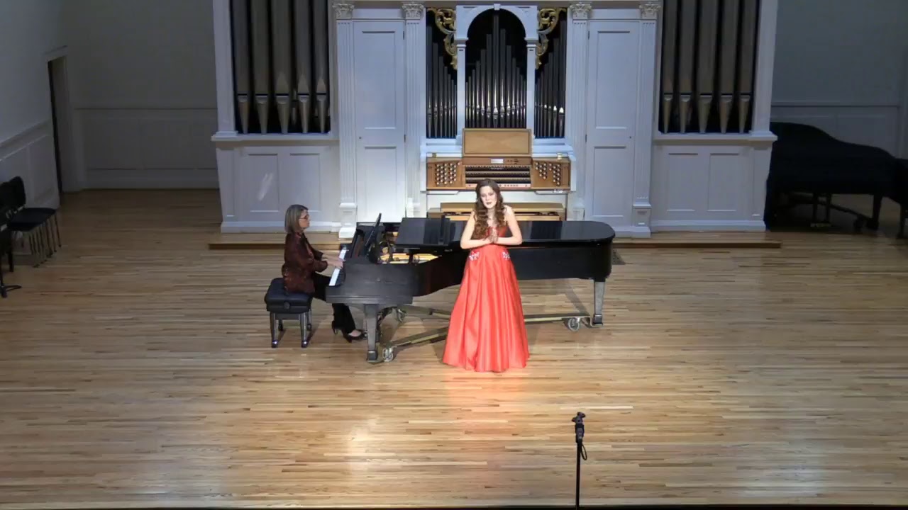 Meg Carter Senior Recital - YouTube
