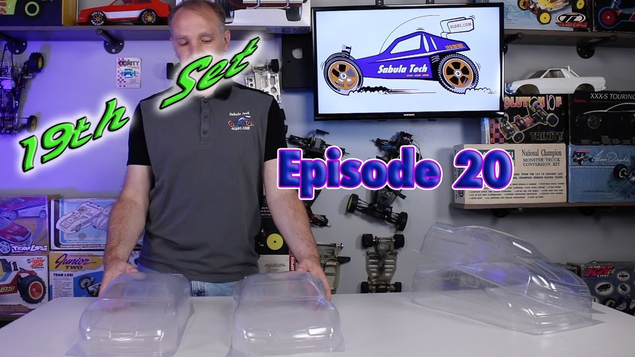 Episode 20 Set 19 of Old BoLink RC Bodies Vacuum Formed - YouTube