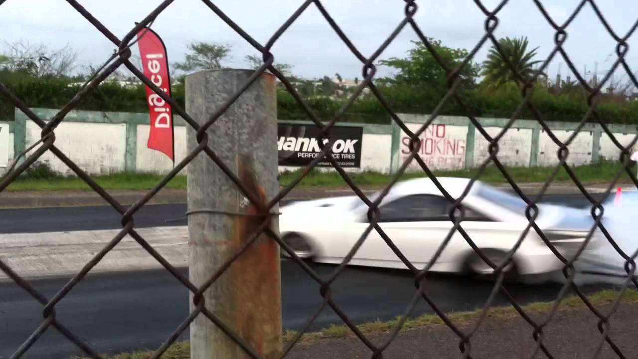 Street Car Drag Race Spin Out - YouTube