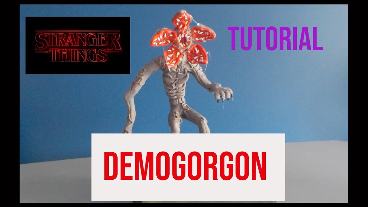 Tutorial: como hacer un DEMOGORGON de plastilina, Stranger Things - YouTube