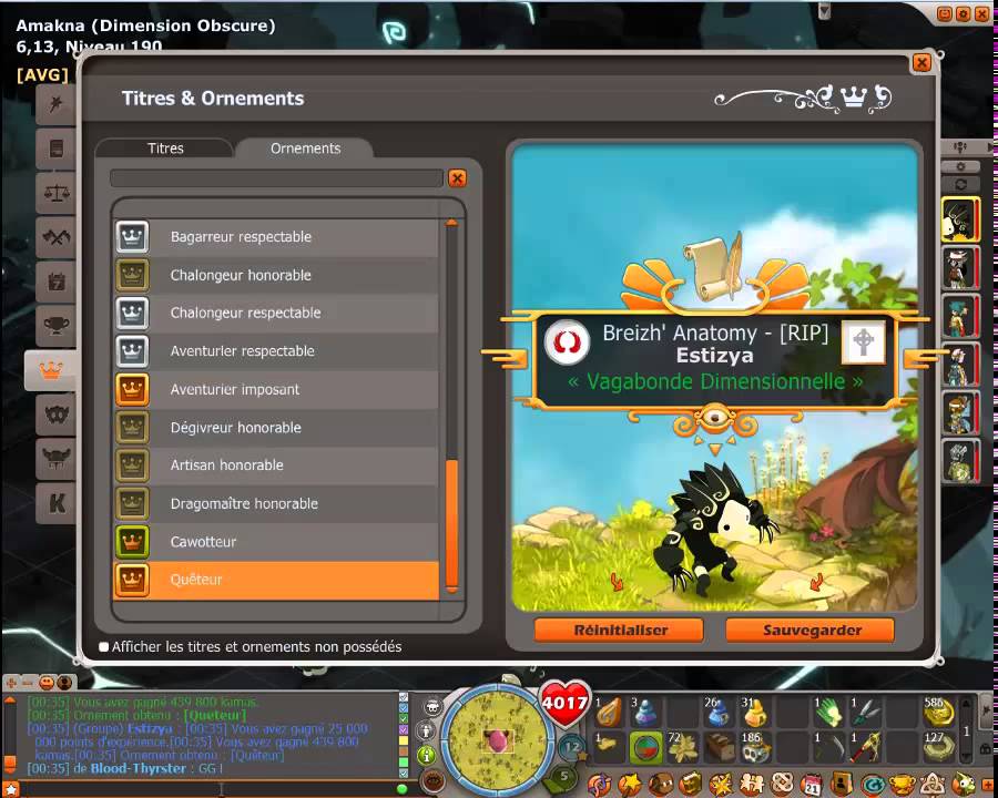 [DOFUS] - Ornement 1000 quêtes - YouTube