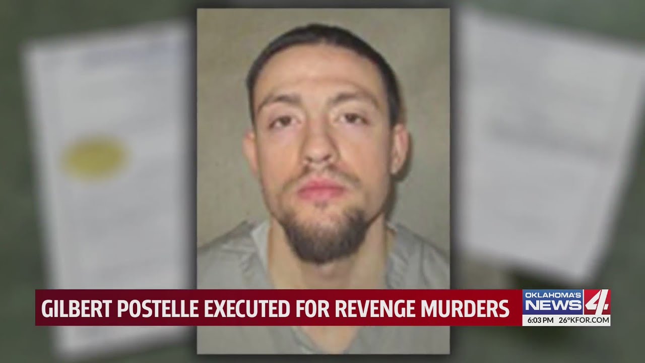 Oklahoma executes Gilbert Postelle for quadruple murder in 2005 - YouTube