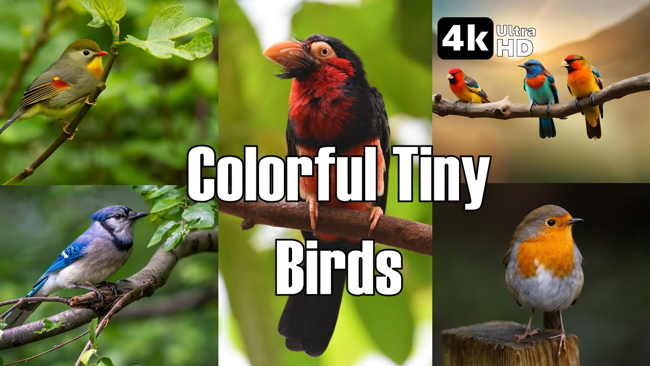 The Most Beautiful Small Birds in the World 🌈 - YouTube