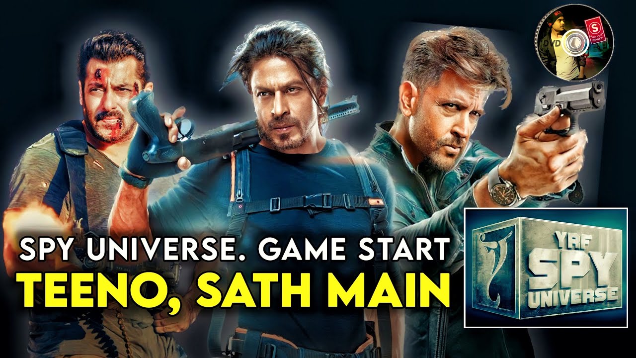 YRF Spy Universe logo | Launch with Pathaan, Tiger 3, war 2 | Ab Ayega ...