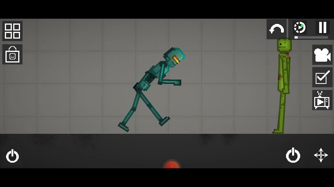 melon vs robot melon playground - YouTube