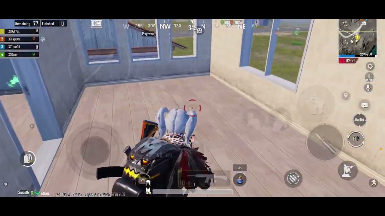 Intense Situation😵 1v3 For Survival - YouTube