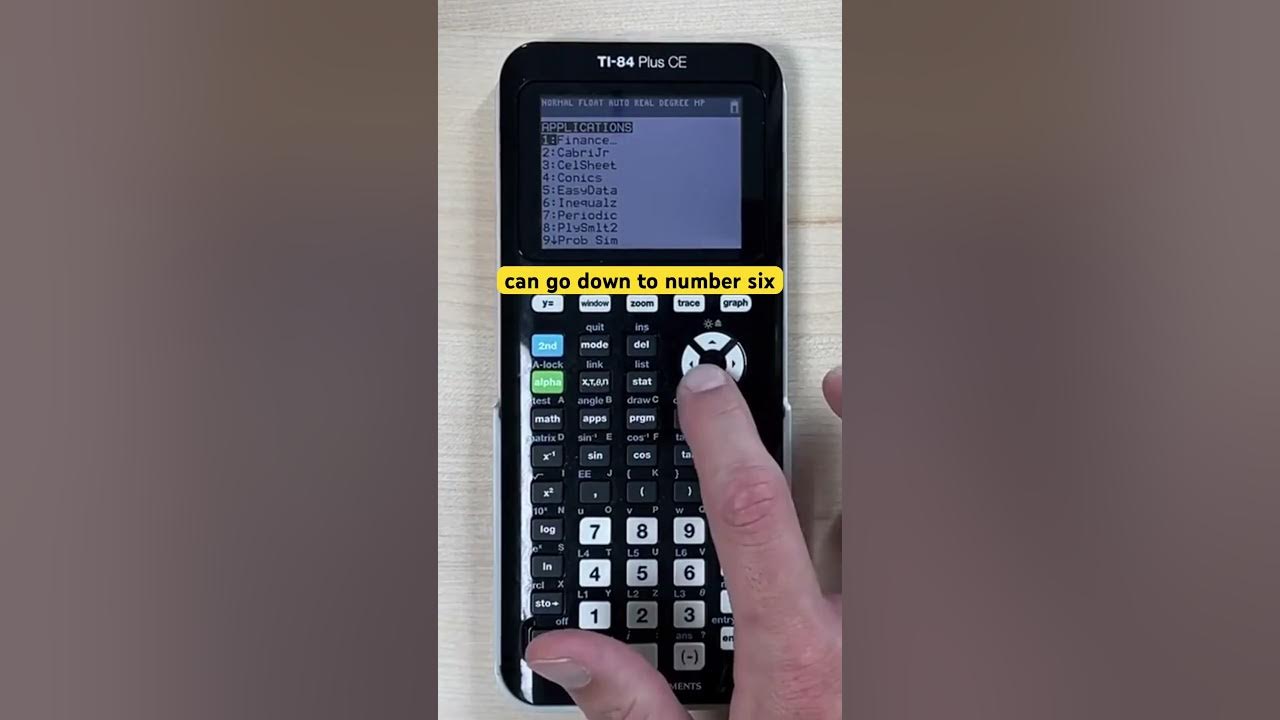 Graphing Vertical Lines on the TI 84 CE! #calculator #graphing #vertical #lines - YouTube
