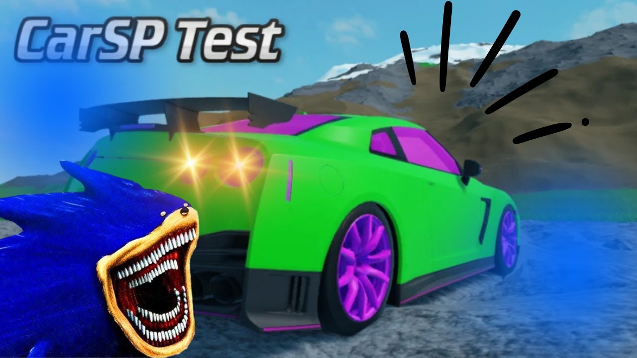SONIC SHIN TAPES VIROU UM CARRO BOMBÁSTICO (ROBLOX) - YouTube