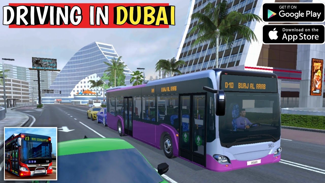 🚌NEW COACH DRIVING IN DUBAI In Bus Simulator 23 By Ovilex Software🛣️ ...