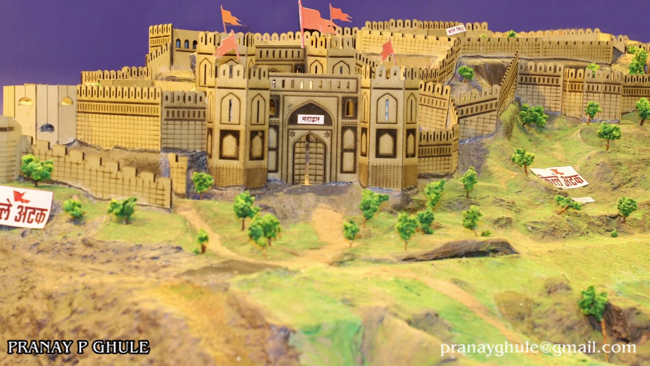 Making of Attock Fort Model, Pakistan - YouTube