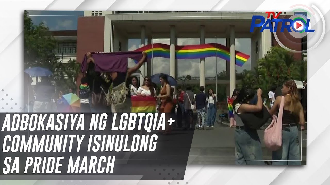 Adbokasiya ng LGBTQIA+ Community isinulong sa Pride March | TV Patrol ...