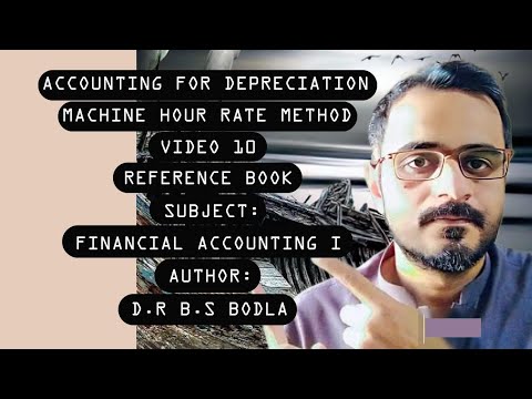 Machine Hour Rate Method Depreciation | #furqanilyas | machine hour ...