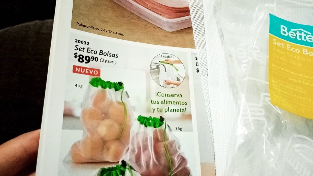 BETTERWARE Set Eco Bolsas ♻️ - YouTube