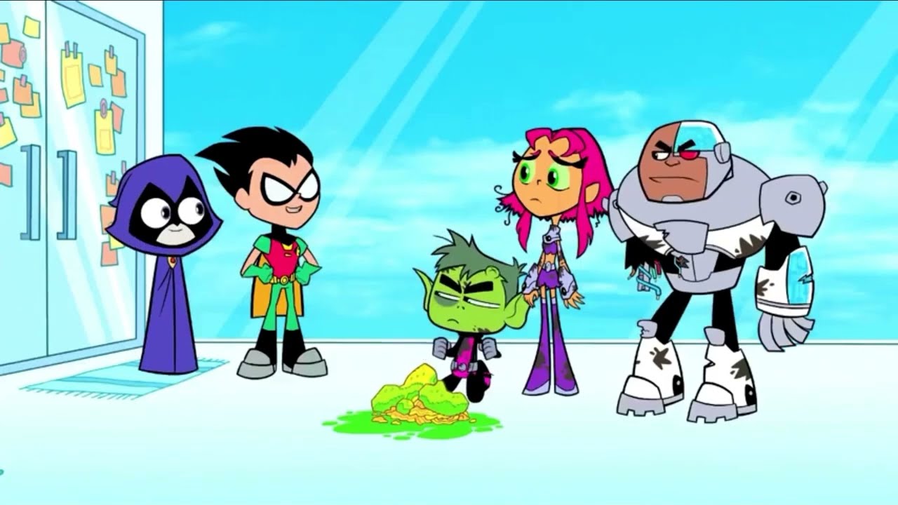 Teen Titans Go! - Silkie Eats the Legendary Sandwich - YouTube