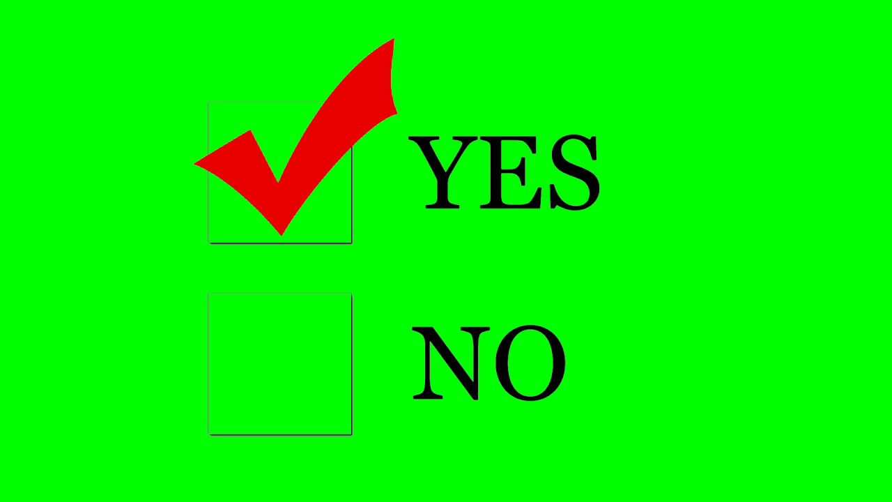 Voting Animation (green screen) - YouTube