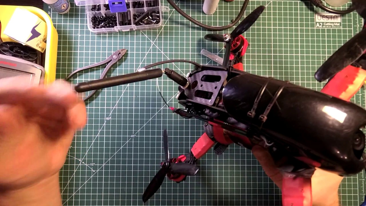 Mod fpv dipole antenna - YouTube
