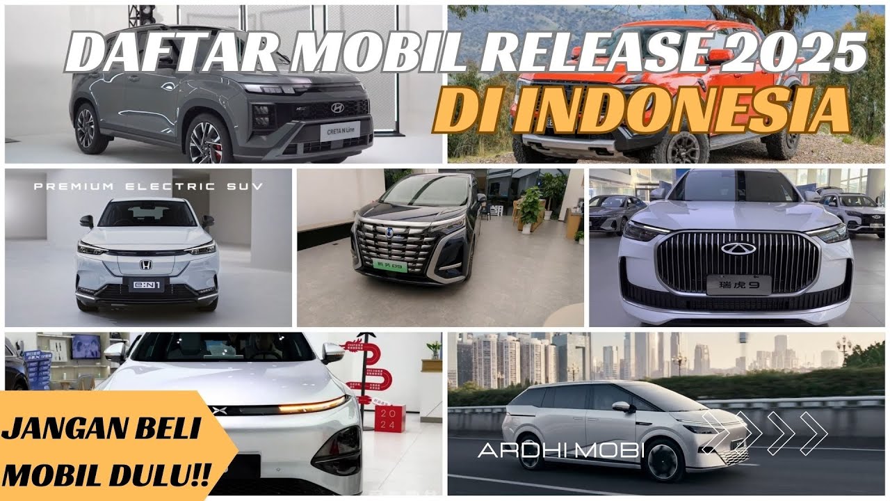 DAFTAR LENGKAP MOBIL YANG AKAN RILIS DI INDONESIA TAHUN 2025 - YouTube