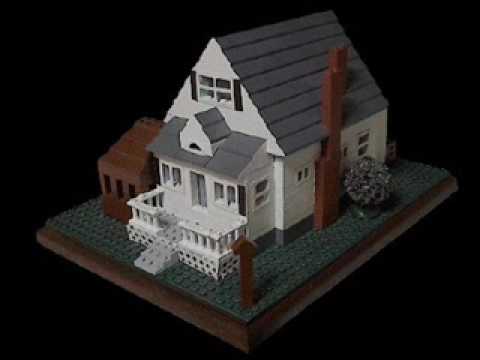 Replica Lego Model of Your Home - BurikModelDesign.com - YouTube