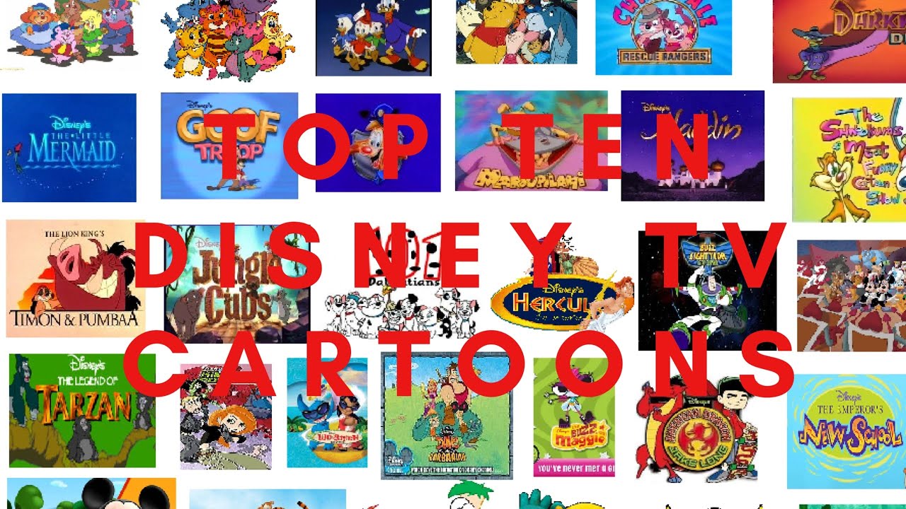 Top Ten Disney TV Cartoons - YouTube