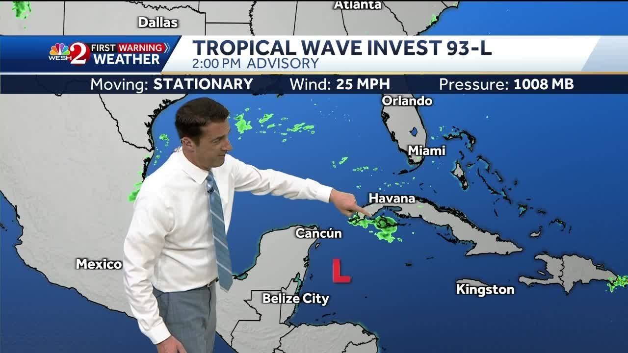 Tropics update 2pm Friday - YouTube