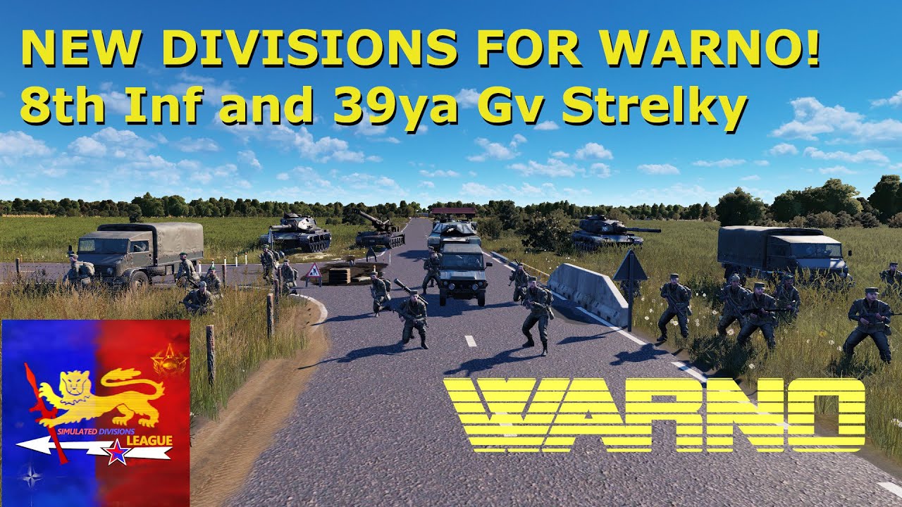 WARNO! NEW DIVISIONS SHOWCASE! 8th infantry and 39th Gv Strelky! - YouTube
