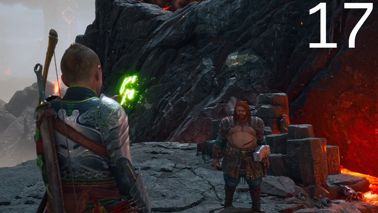 God of War Ragnarok play through part 17 Into the fire Muspelheim PS5 ...