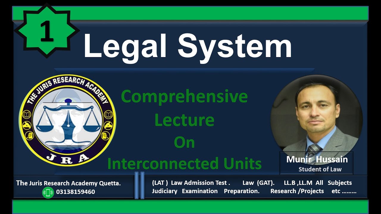 Definition of a Legal System - YouTube