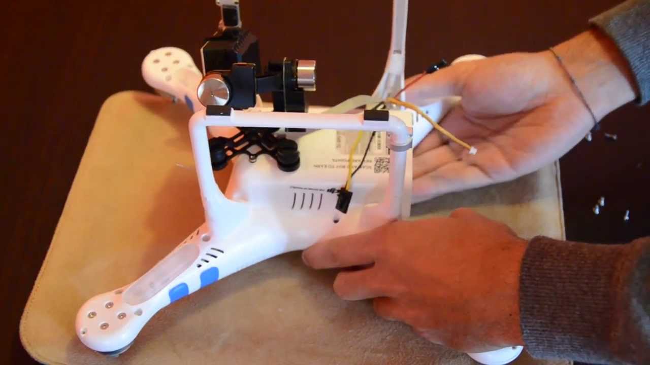 Dji Phantom 2 tutorial tx + iosd mini - YouTube