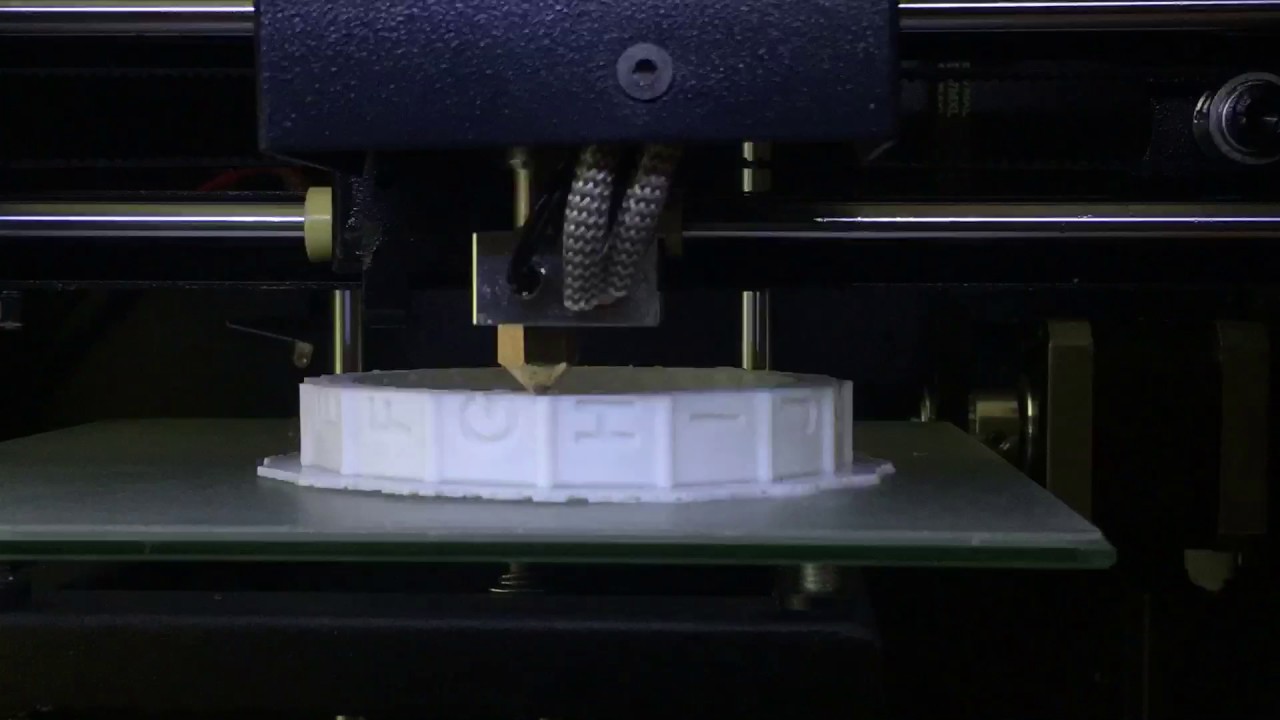 Timelapse 3D print Renkforce RF100 - YouTube