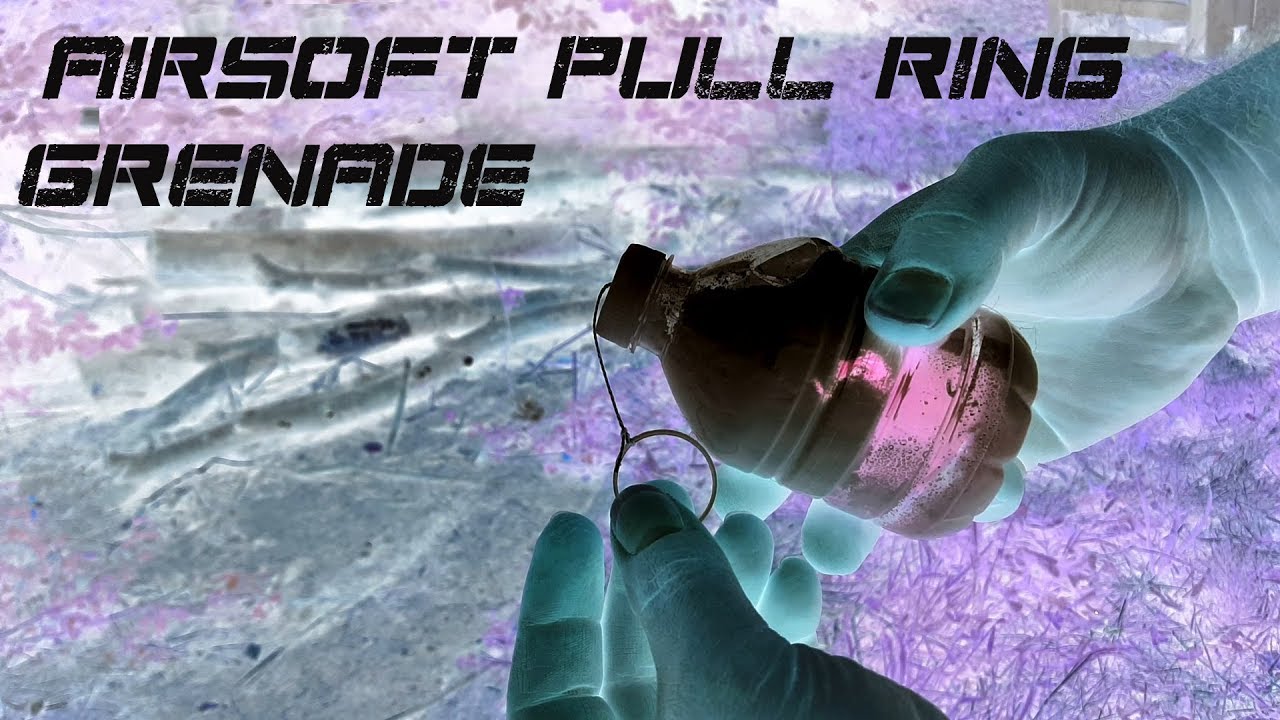 Airsoft Pull Ring Grenade Test - YouTube