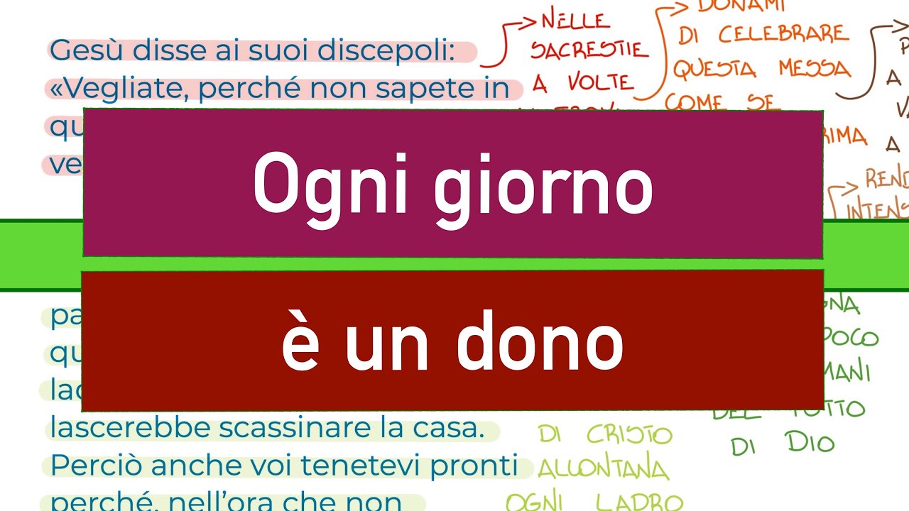 Ogni Giorno Un Dono Mt 24 42 51 GIOVED 25 AGOSTO Vangelo Del ogni-giorno-un-dono-mt-24-42-51-gioved-25-agosto-vangelo-del