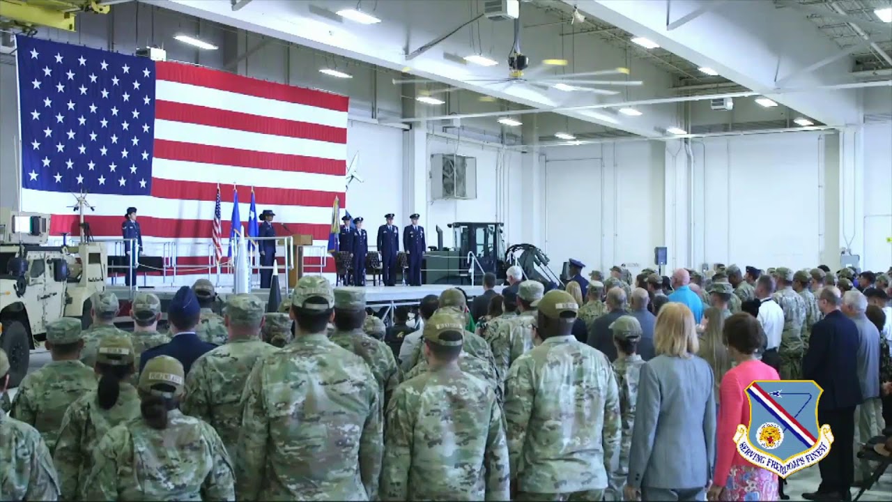 377 Air Base Wing Change of Command - YouTube
